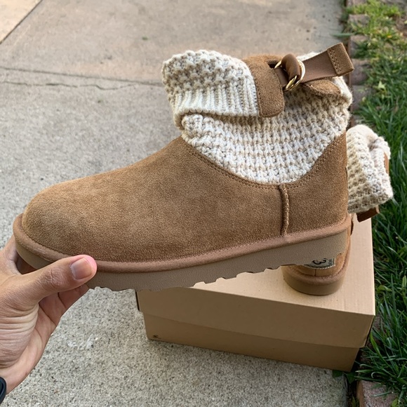 UGG | Shoes | Ugg Oatmeal Womens Classic Solene Mini Size 8 Nwt ...